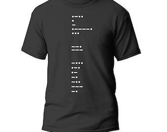 Morse Code T Shirt | Etsy