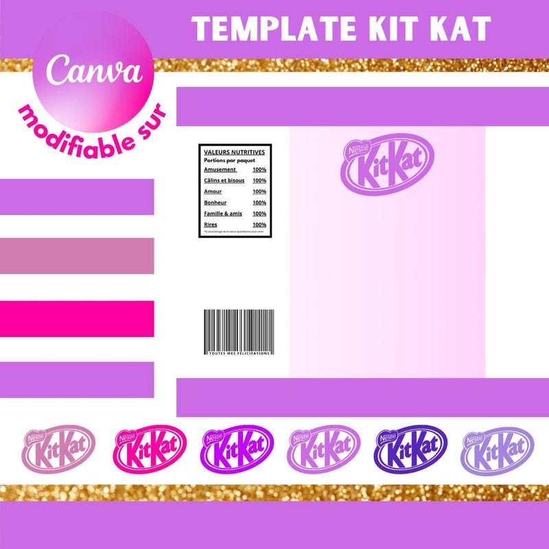 Kit Kat Wrapper - Etsy