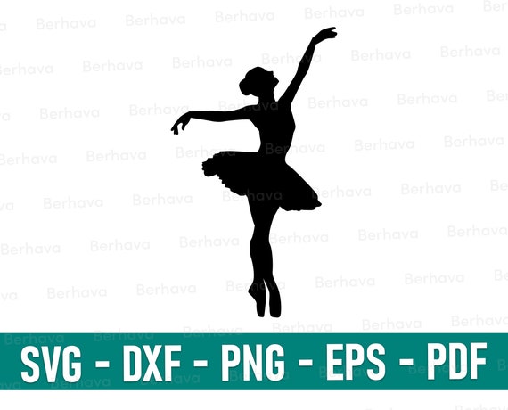 Ballerina Svg/png/dxf/eps/pdfballerina Svg Ballerina | Etsy