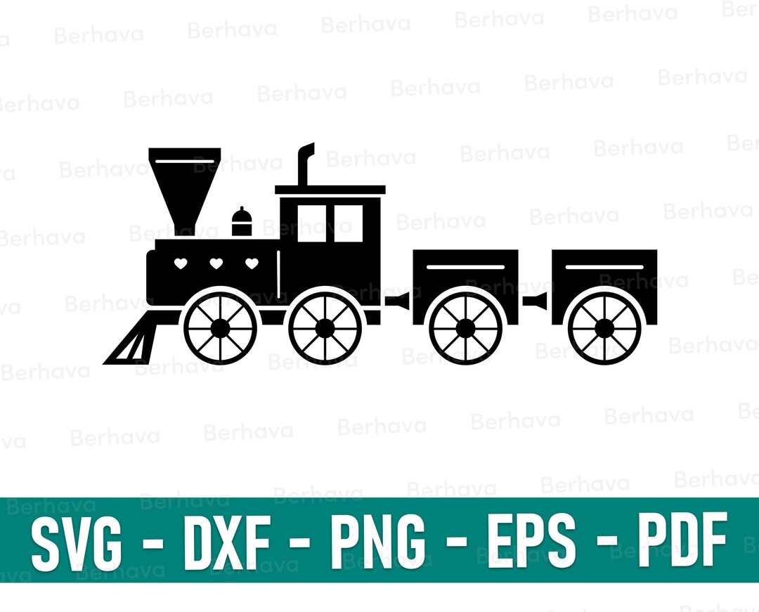 Train Svg, Train Cricut,train Png, Train Vector Clipart, Train ...