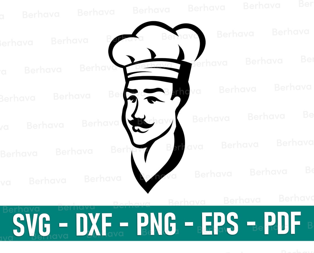 Chef Svg/png/eps/dxf, Chef Svg, Chef Cricut,chef Png, Chef Vector ...