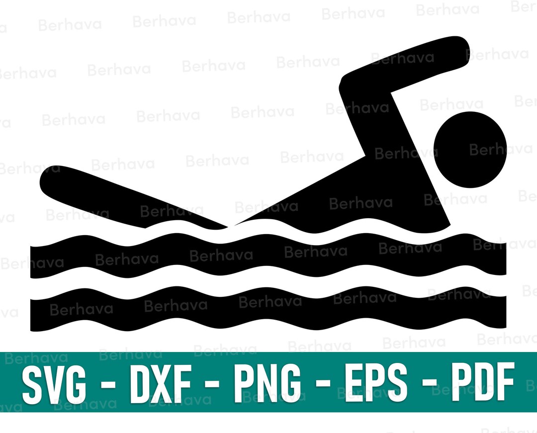 Swim Svg, Swim Cricut,swim Png, Swim Vector Clipart, Swim Silhouette ...