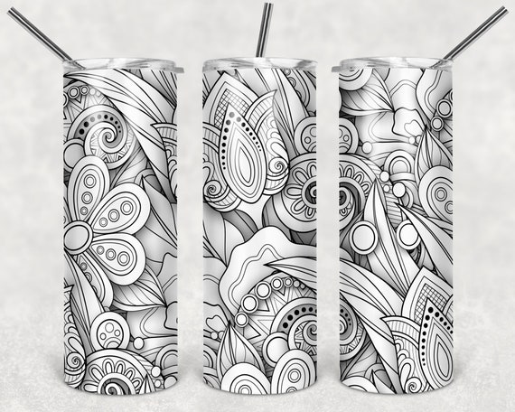 Digital Drawing & Illustration Straight & Tapered Seamless Tumbler ...