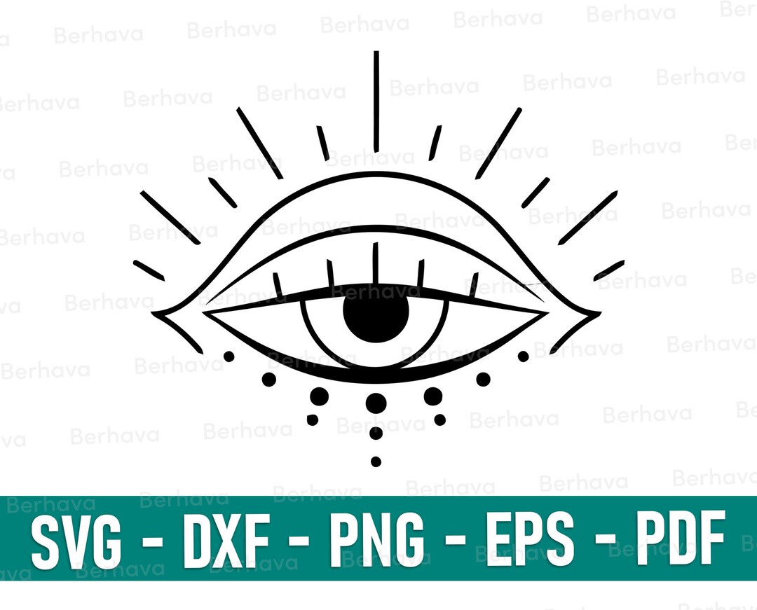 Evil Eye Svg, Evil Eye Cricut,evil Eye Png, Evil Eye Vector Clipart ...