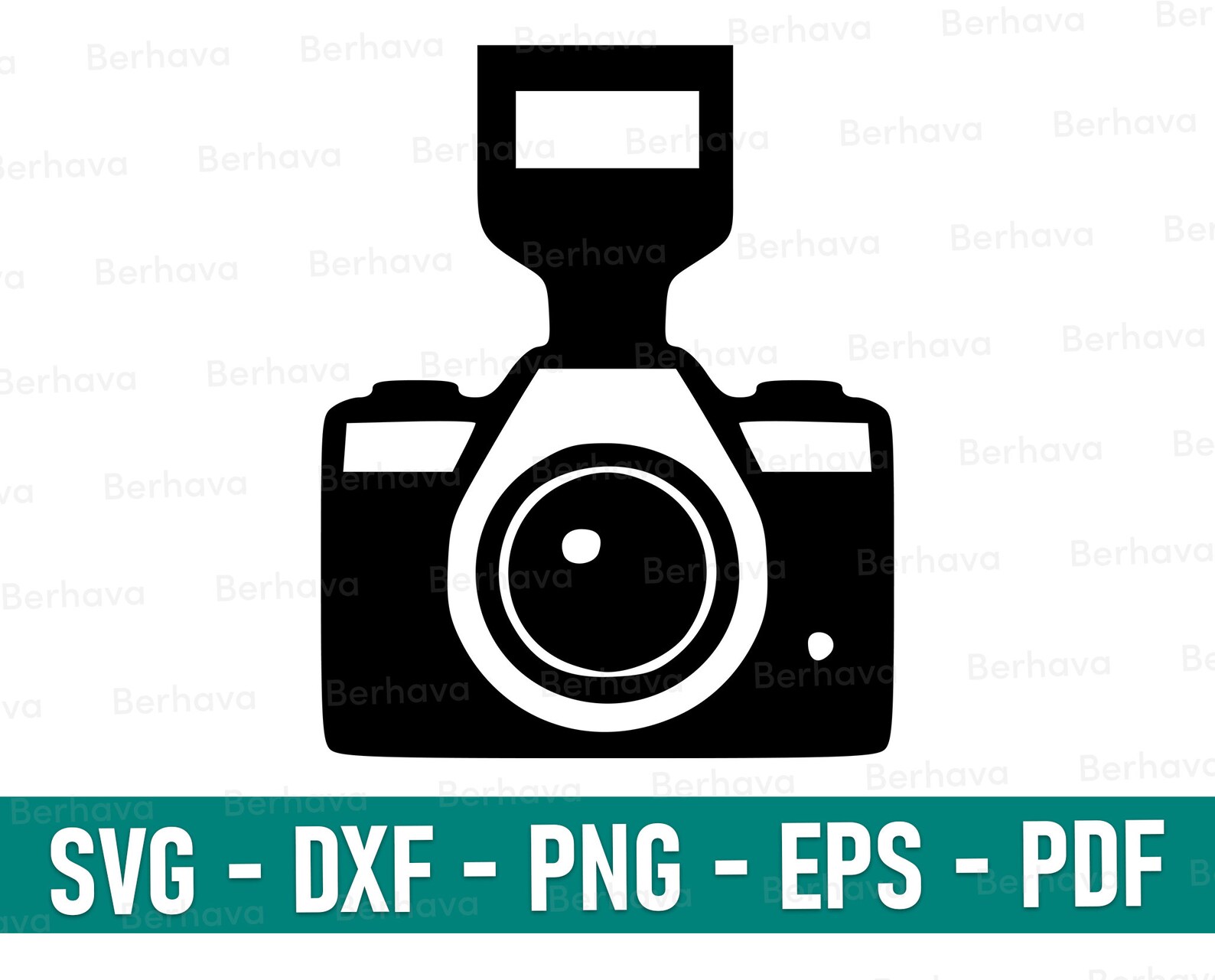 Camera Svg/dxf/png/eps/pdfphotography Cut File Cute Camera | Etsy