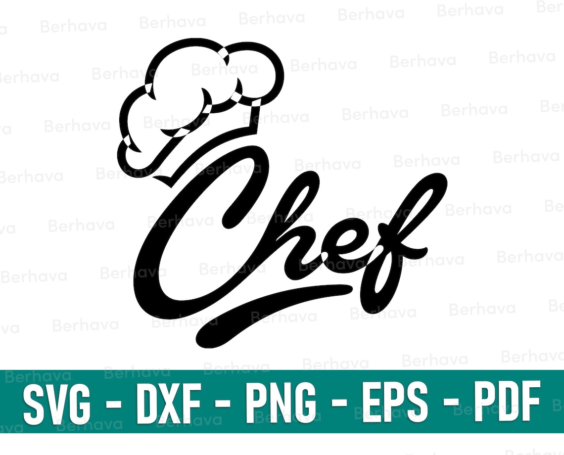 Chef Svg/png/eps/dxf Chef Svg Chef Cricutchef Png Chef - Etsy