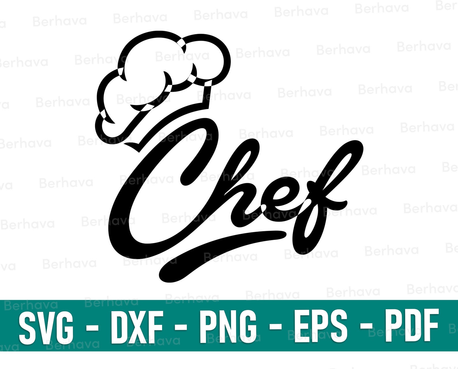 Chef Svg/png/eps/dxf, Chef Svg, Chef Cricut,chef Png, Chef Vector ...
