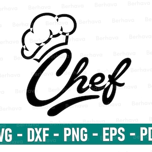 Chef Svg/png/eps/dxf, Chef Svg, Chef Cricut,chef Png, Chef Vector ...