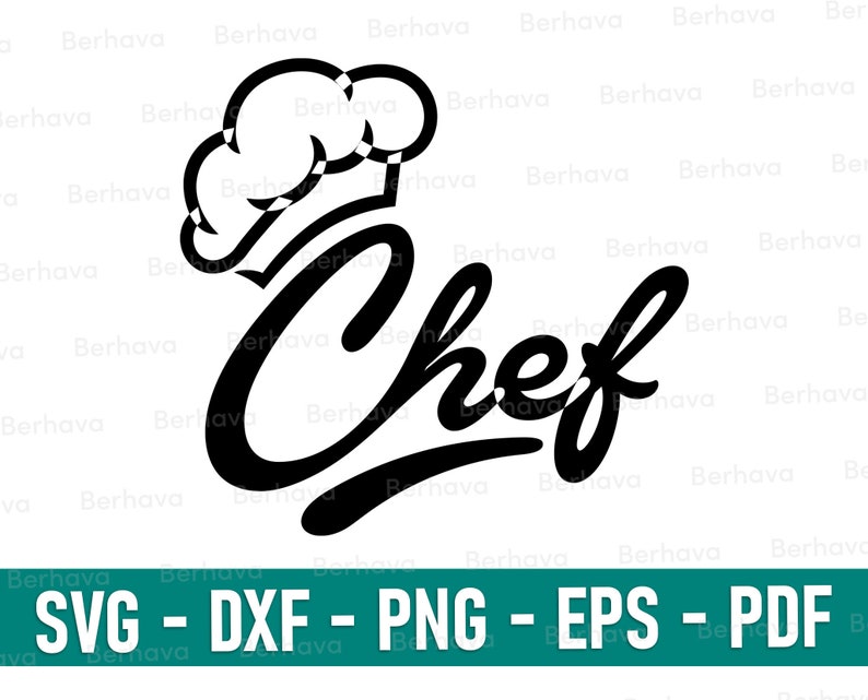 Chef Svg/png/eps/dxf, Chef Svg, Chef Cricut,chef Png, Chef Vector ...