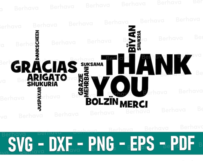Danke Clip Art, Danke Schnittdatei, Danke Silhouette, Danke svg, Danke ...