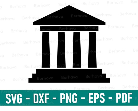 Court Logo Svg/png/dxf/eps/pdf Bank Logo Svg/png/dxf/eps/pdf | Etsy