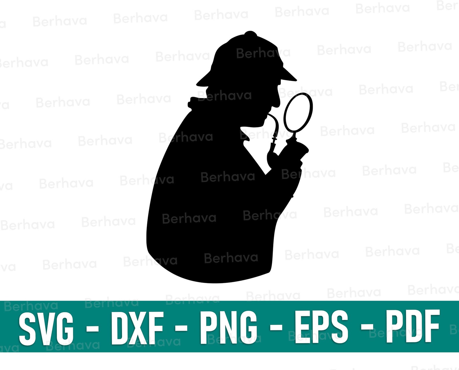 Detective Svg/png/dxf/eps/pdfdetective Svg Detective - Etsy