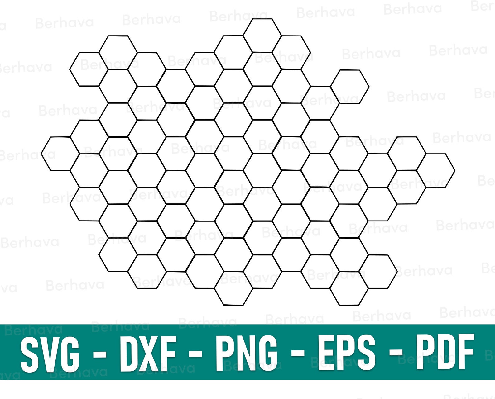 Hexagon Svg,honeycomb Pattern Svg, Seamless Beecomb Pattern Svg ...
