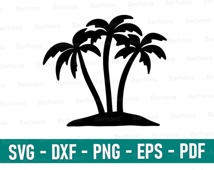 Palm Tree Svg, Palm Tree Dxf, Palm Trees Dxf, Palm Tree Png, Palm Trees ...