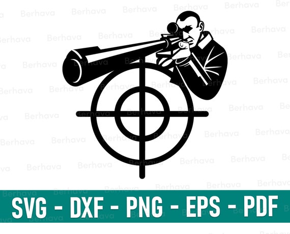 Sniper Svg/png/dxf/eps/pdf Digital File for Instant | Etsy