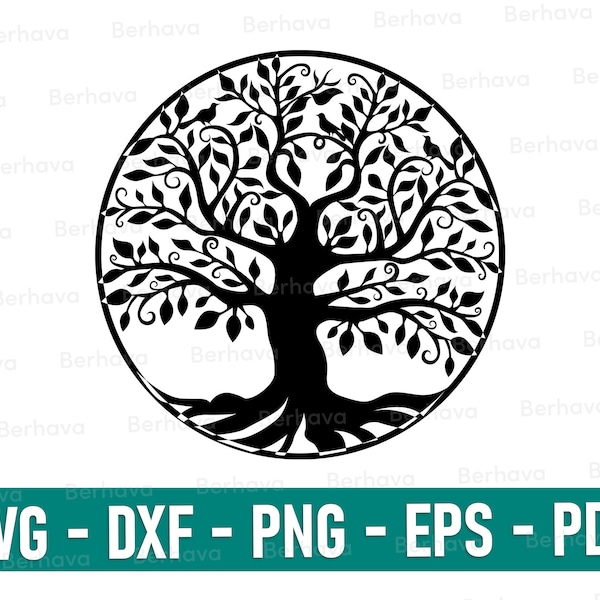 Tree of Life Vector - Etsy