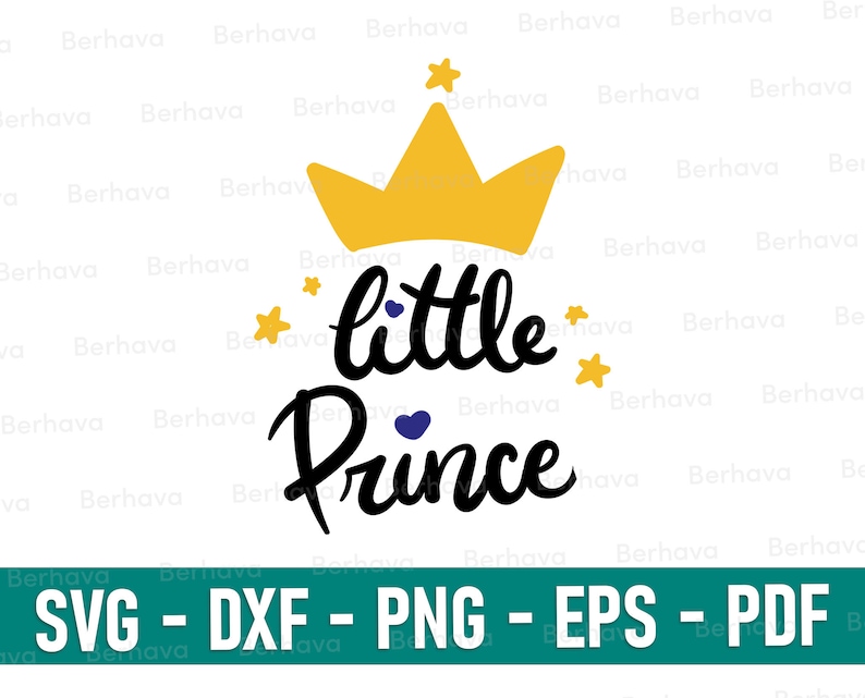 Little Prince Svg Little Prince Cricutlittle Prince Png - Etsy