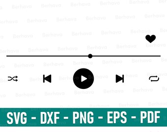 Music Playlist Svg - Etsy