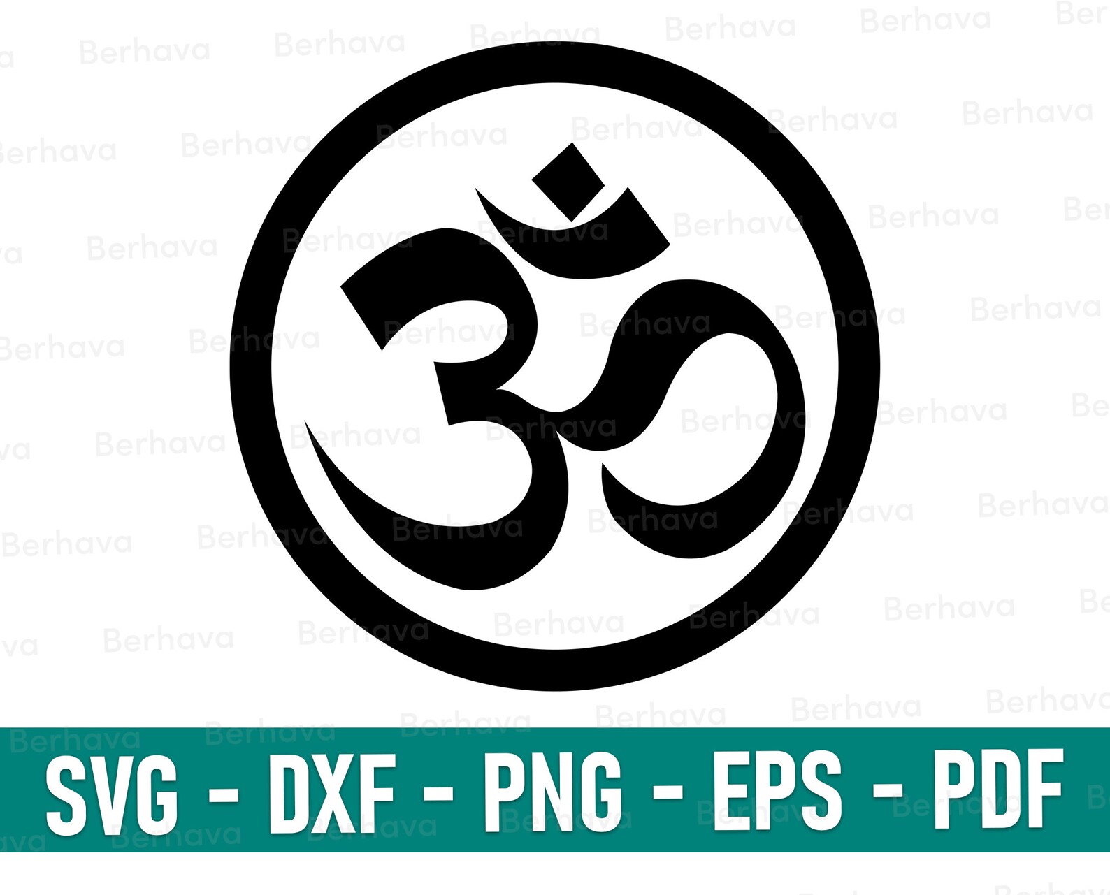 Om SVG Om Symbol SVG Om Icon Svg Om Circle SVG Hinduism - Etsy UK