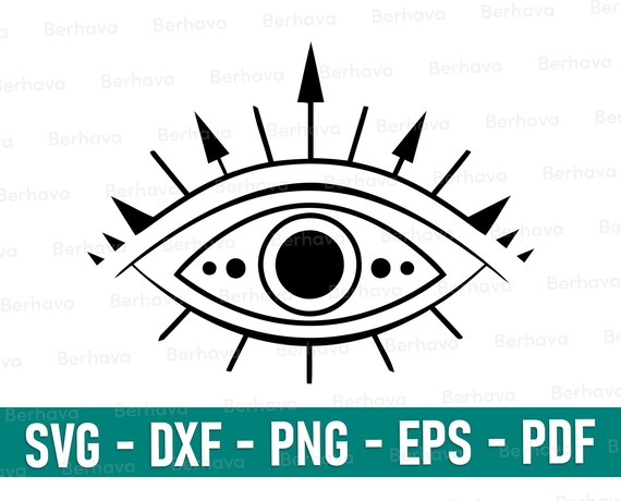 Evil Eye Svg Evil Eye Cricutevil Eye Png Evil Eye Vector - Etsy