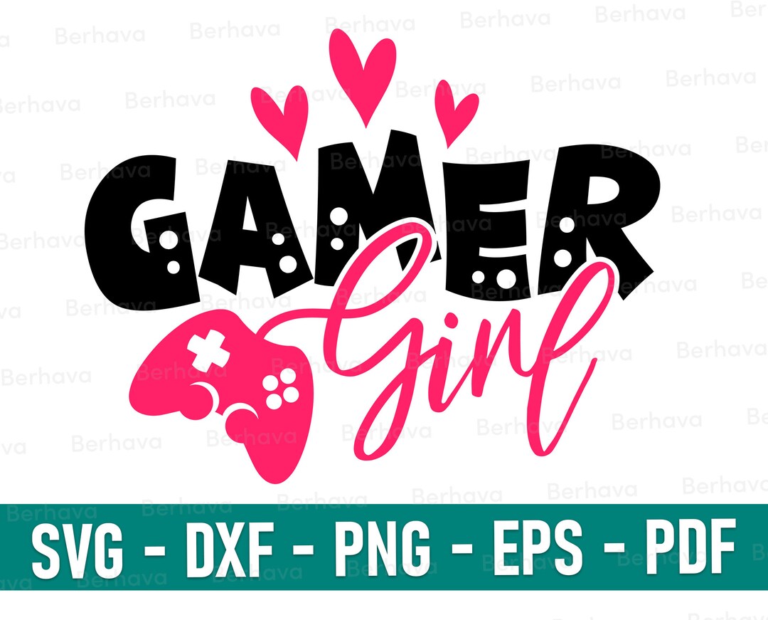 Gamer Girl Svg, Gamer Girl Cricut,gamer Girl Png, Gamer Girl Svg, Gamer ...