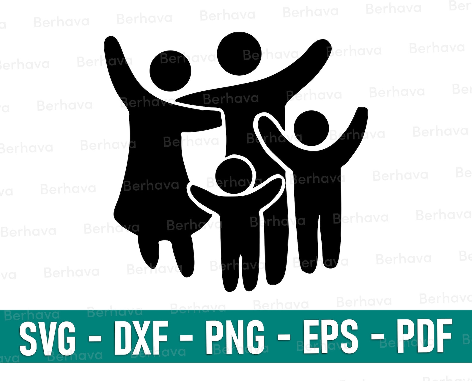 Family Svg/png/dxf/eps/pdf.family Svg Family Cricutfamily - Etsy