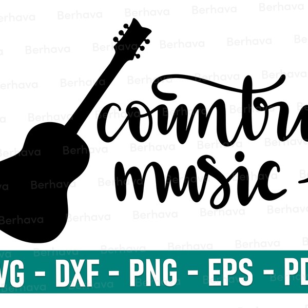 Country Music Svg - Etsy