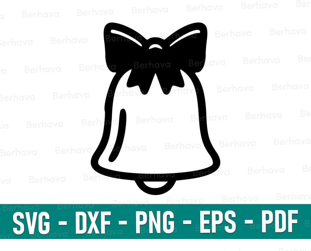 Bell Svg/png/dxf/eps/pdf,bell Svg, Bell Cricut,bell Png, Bell Vector ...