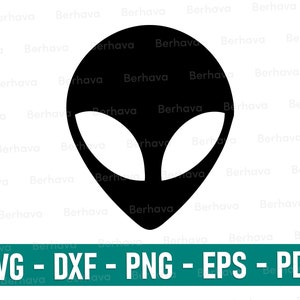 Alien Svg, Alien Cricut,alien Png, Alien Vector Clipart, Alien ...