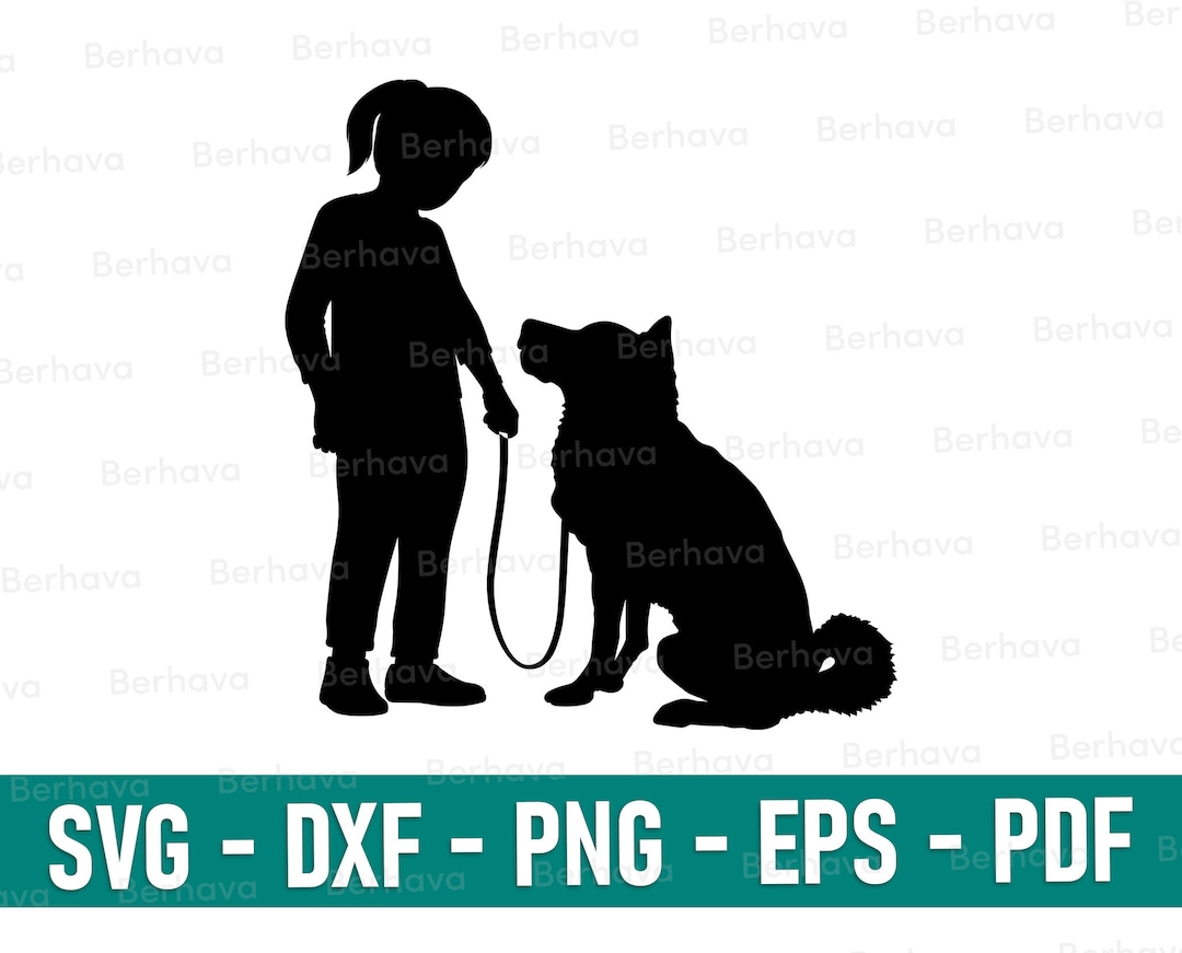 Dog Walking Svg, Dog Walking Cricut,dog Walking Png, Dog Walking Vector ...