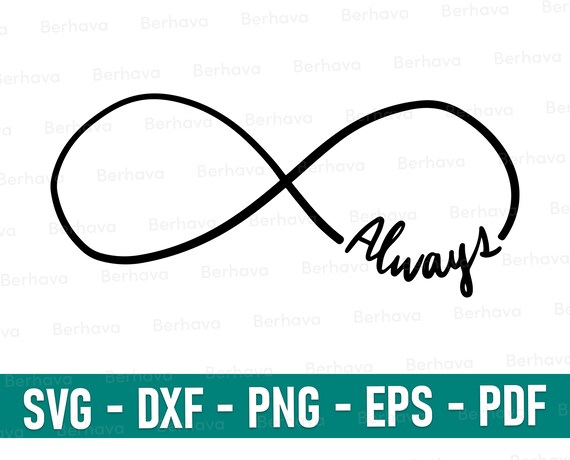 Forever And Always Infinity Symbol