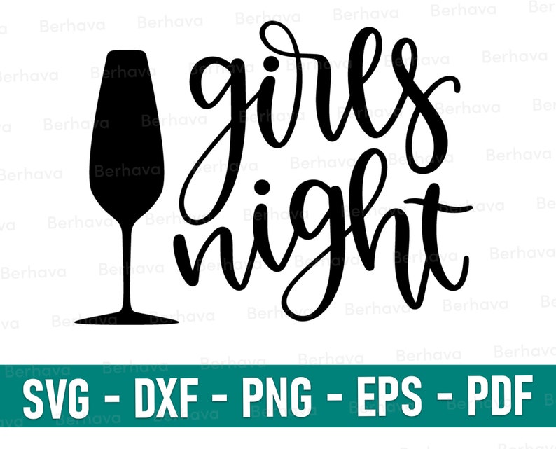 Girls Night Svg Girls Night Cricutgirls Night Png Girls - Etsy