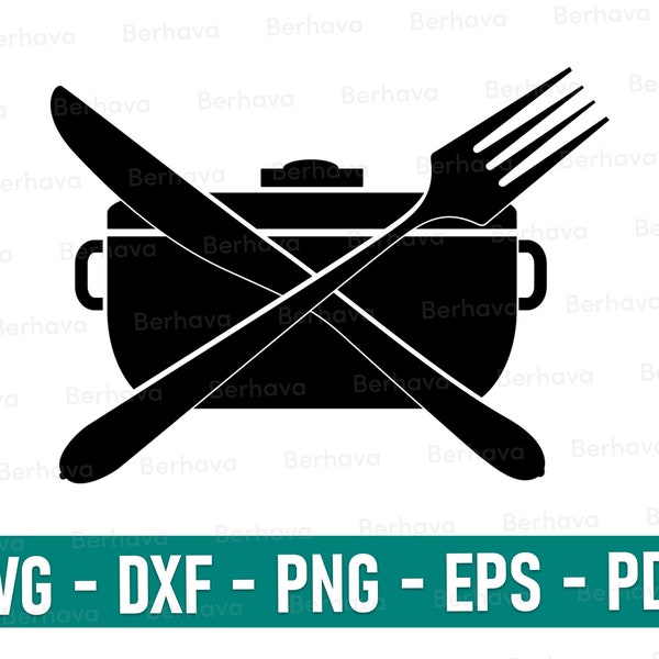 Cooking Svg Dxf Eps - Etsy
