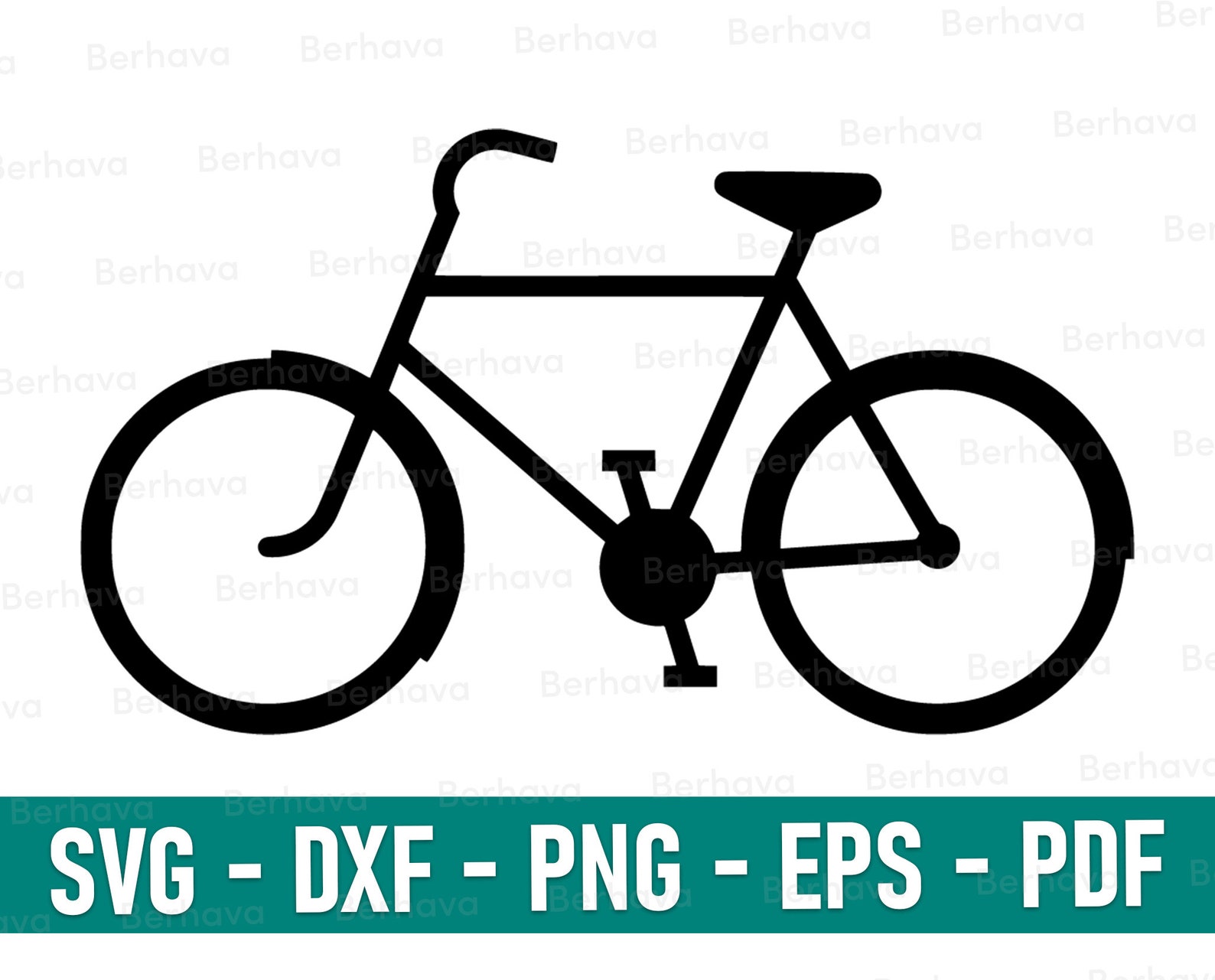 Bicycle Svg, Bicycle Cricut,bicycle Png, Bicycle Vector Clipart ...