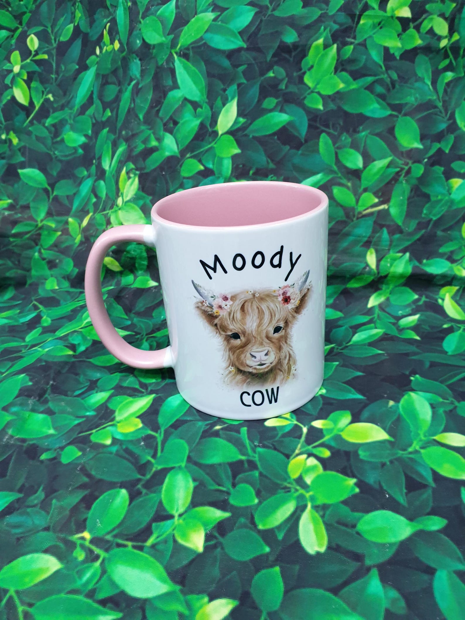 Moody Cow Mug, Cute Cow Mug Design, Cute Mug, Holy Cow Mug ...
