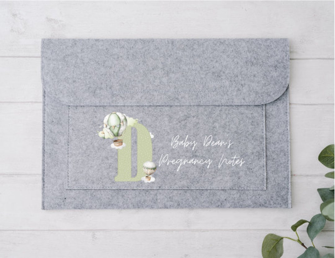 Personalised Pregnancy/maternity Notes Folder, Doument Folder, New Mum ...
