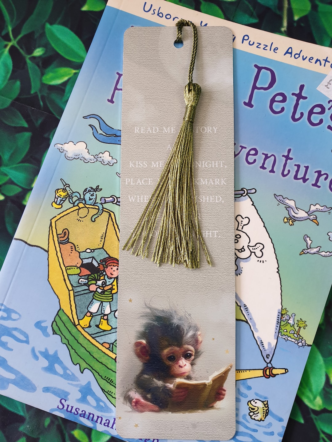 Cute Monkey Bookmark Design, Metal Monkey Bookmark Gift, Teacher Gifts ...