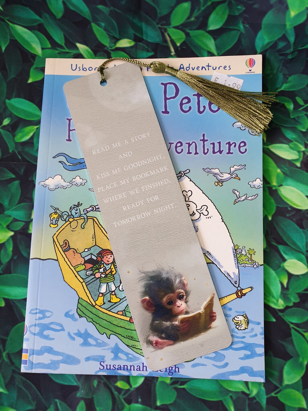 Cute Monkey Bookmark Design, Metal Monkey Bookmark Gift, Teacher Gifts ...