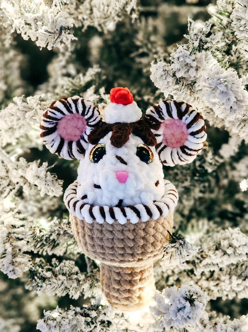 Mice Cream Cone Crochet Pattern - Etsy