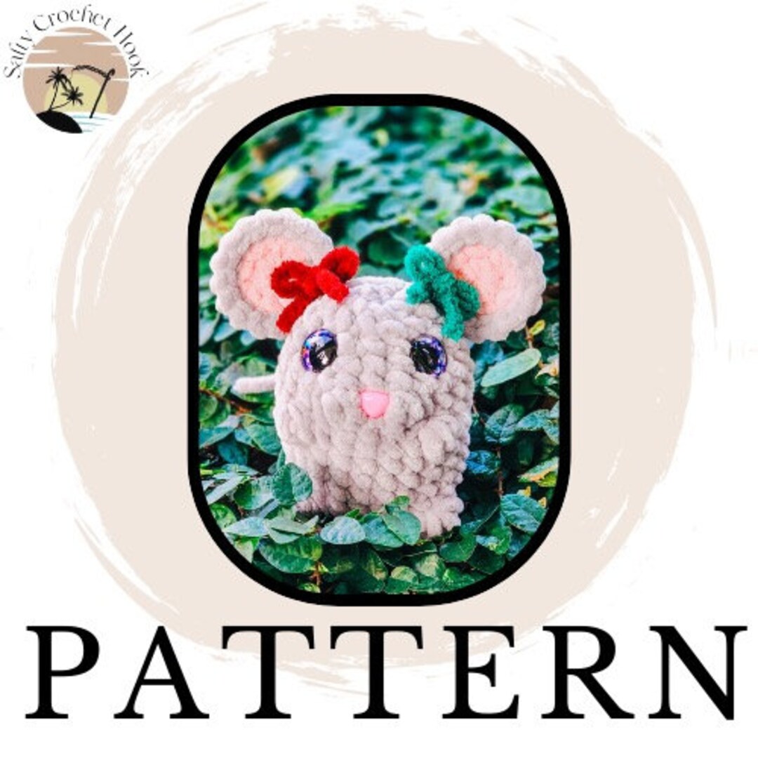 Pocket Mouse Crochet Pattern - Etsy
