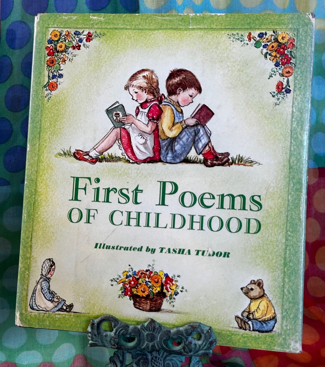 Vintage 1967 Tasha Tudor's First Poems of Childhood Hardcover - Etsy