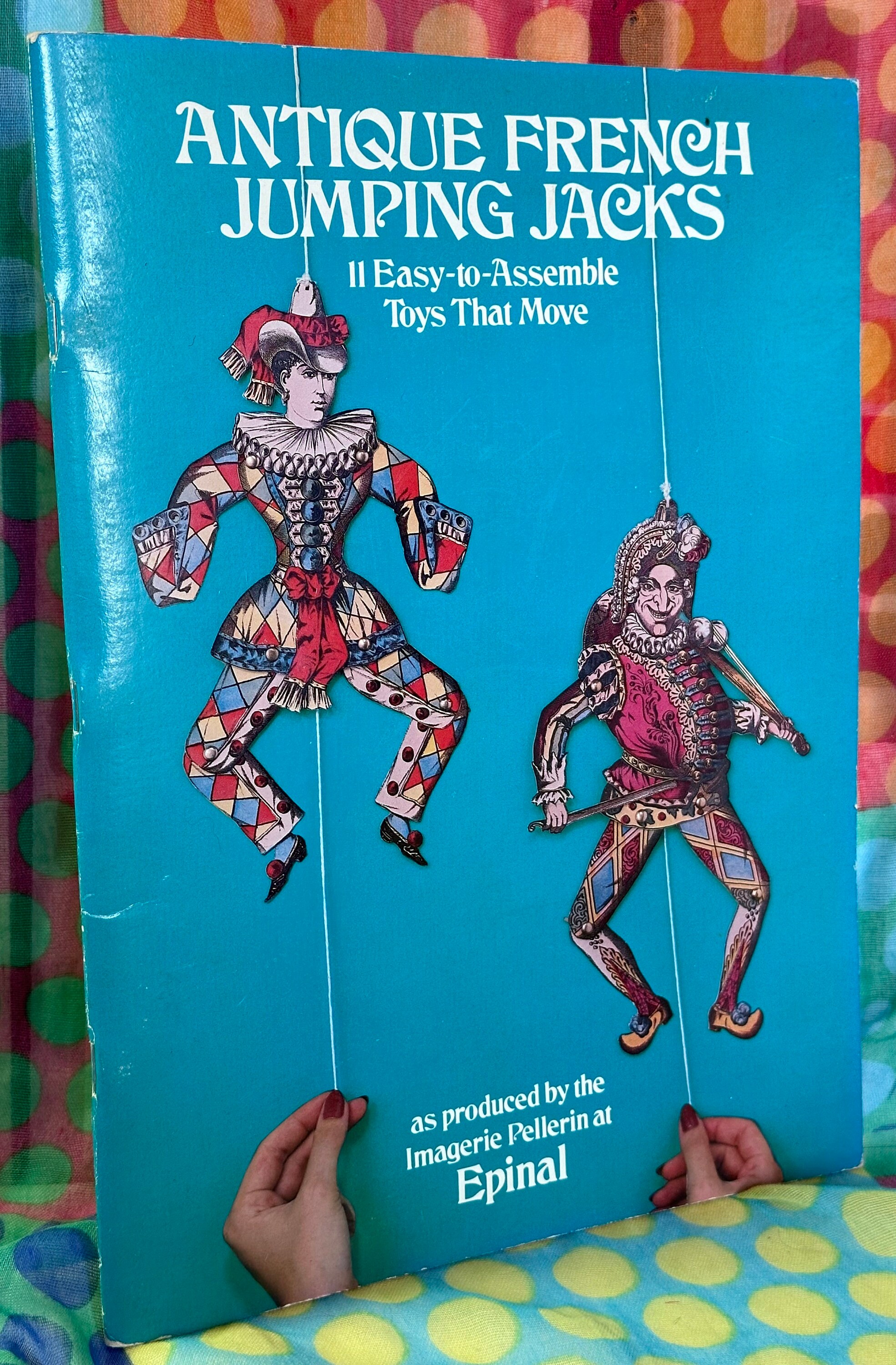 Vintage 1978 Antique French Jumping Jacks - Images Pellerin at Epinal ...