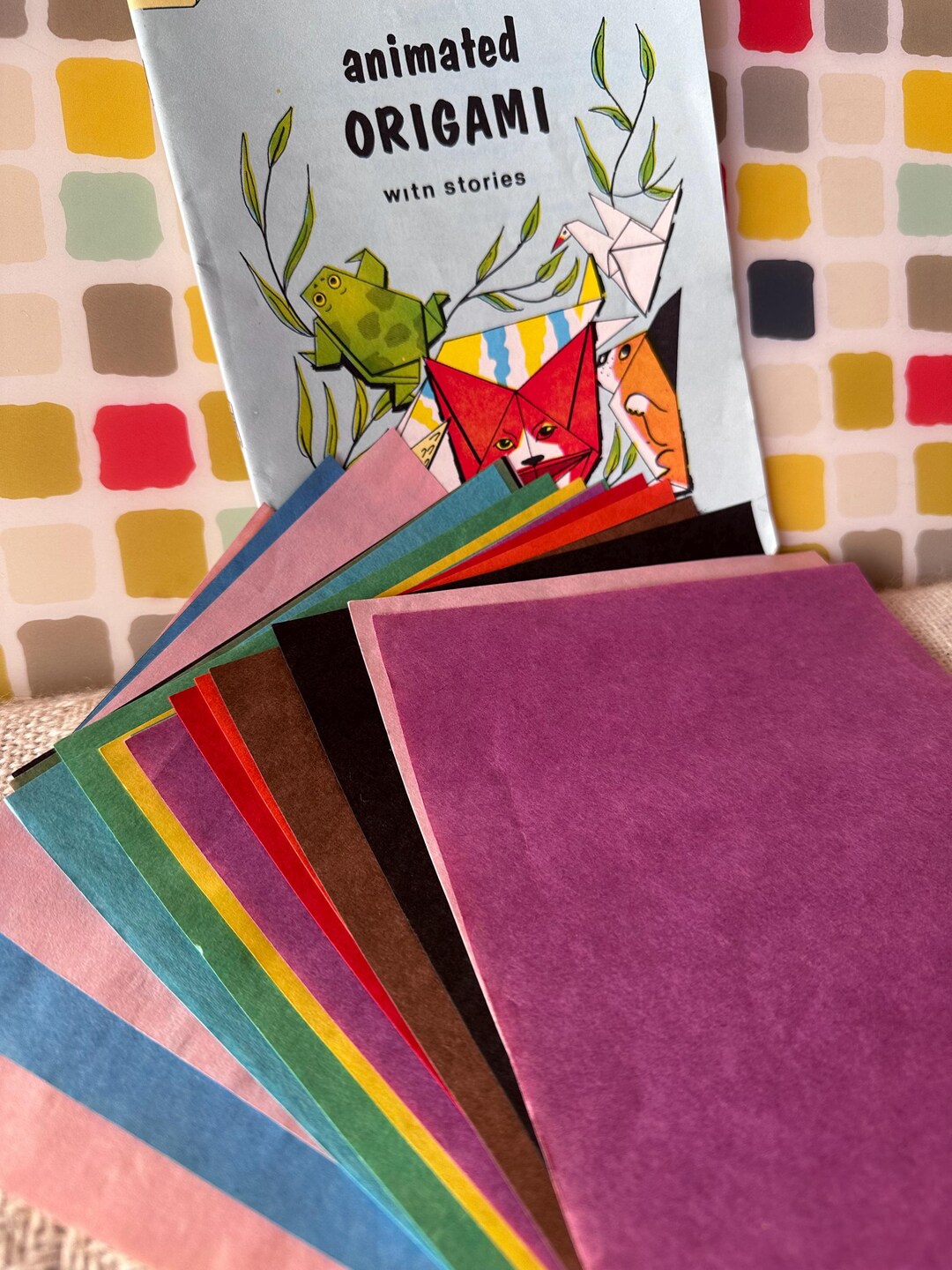 Vintage 1969 KAP Craft Book - "animated Origami With Stories" and 30 ...