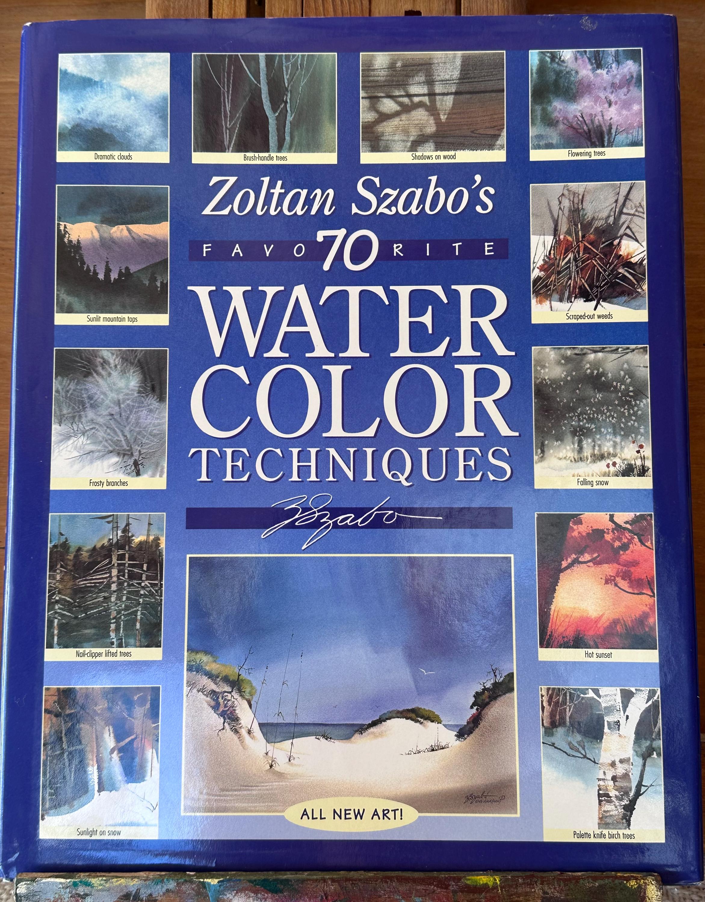 Zoltan Szabo's 70 Watercolor Techniques - 1st Edition 1995 - Etsy