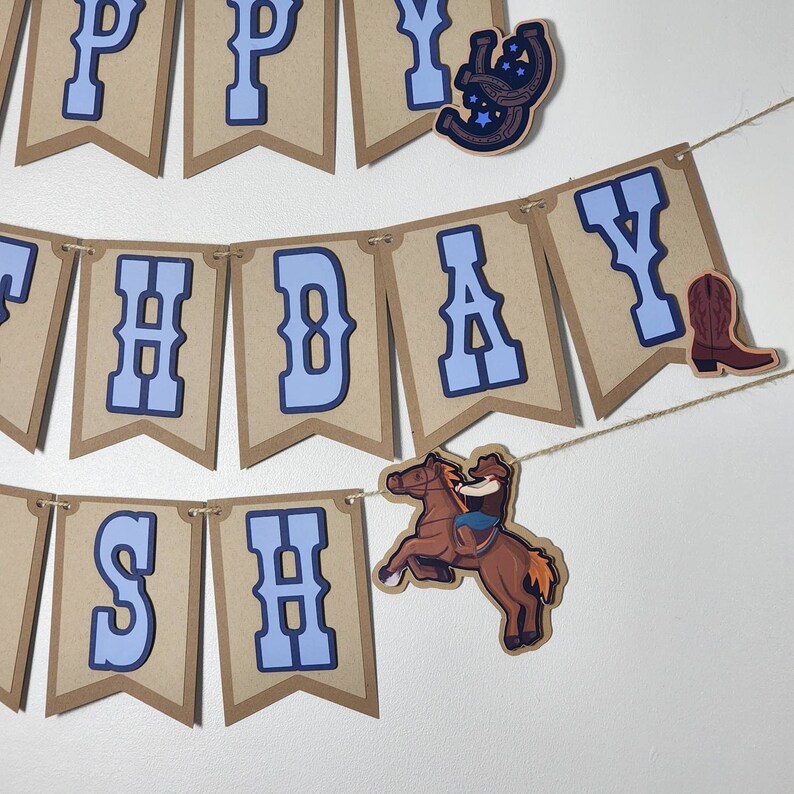My First Rodeo Banner, Western Birthday Party Decor, Country Themed ...