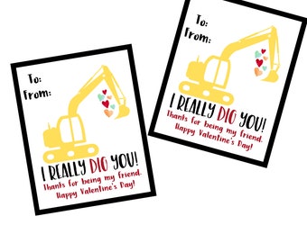 I Dig You Valentine | Etsy