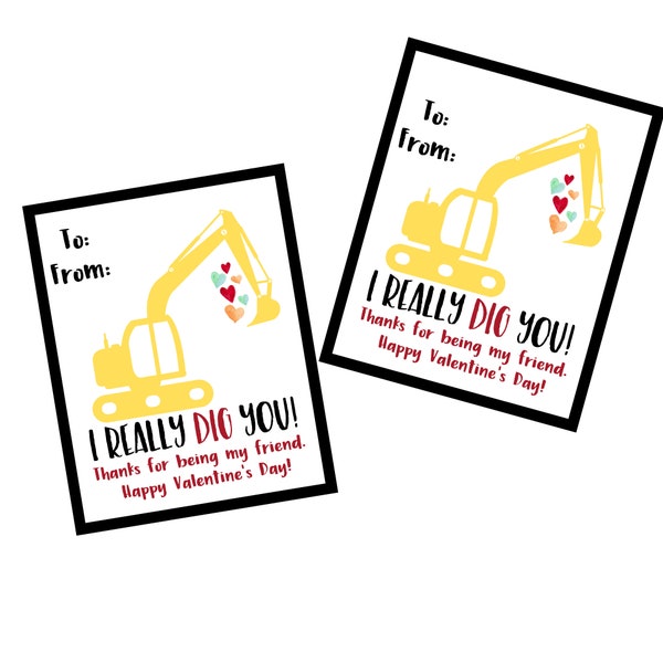 I Dig You Valentine - Etsy