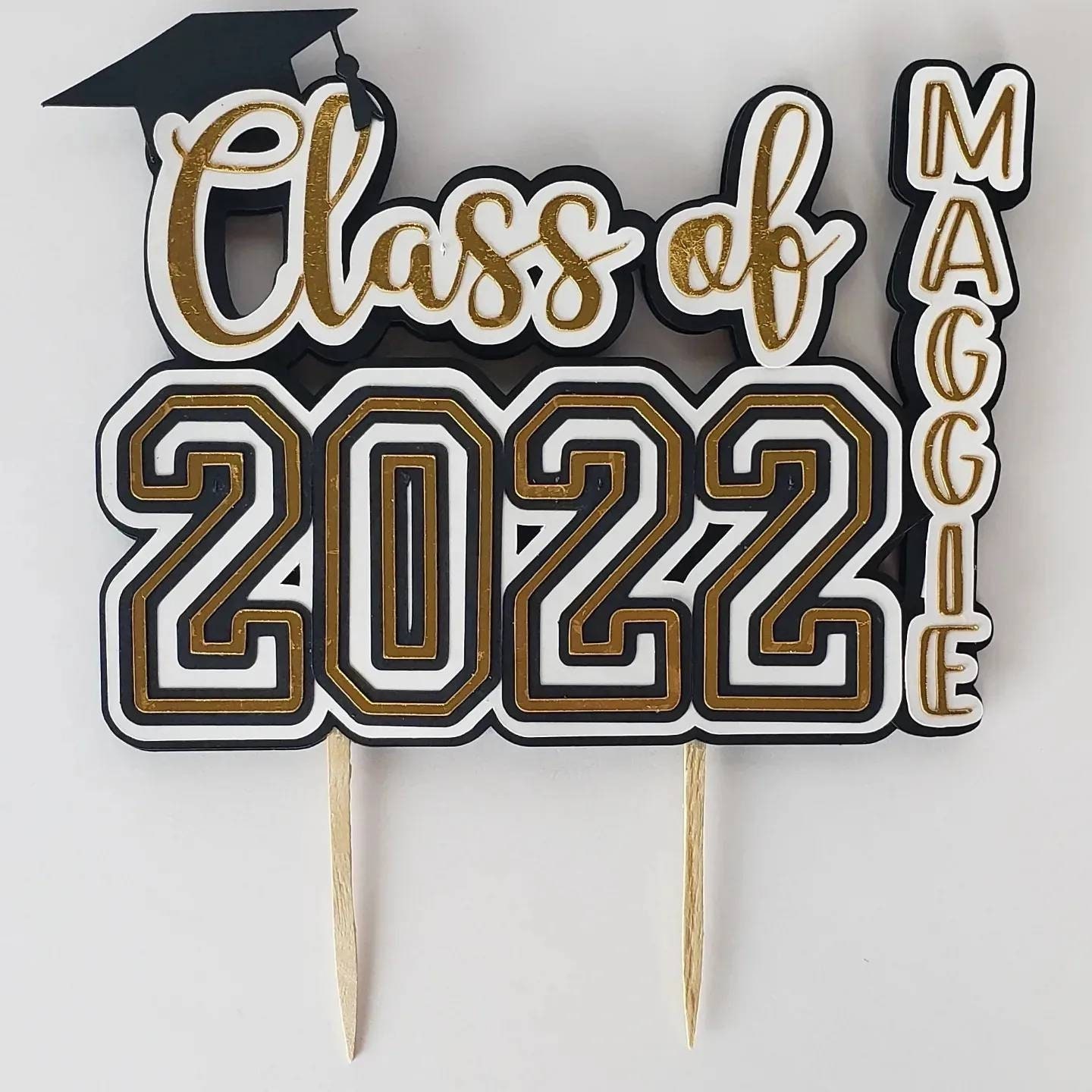 Graduation Cake Topper 2023 Personalized Graduation Decor - Etsy