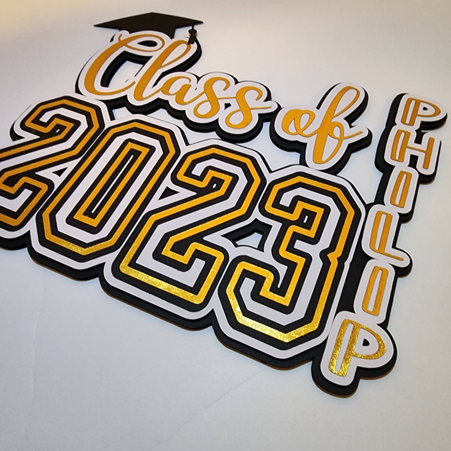 Graduation Cake Topper 2023 Personalized Graduation Decor - Etsy