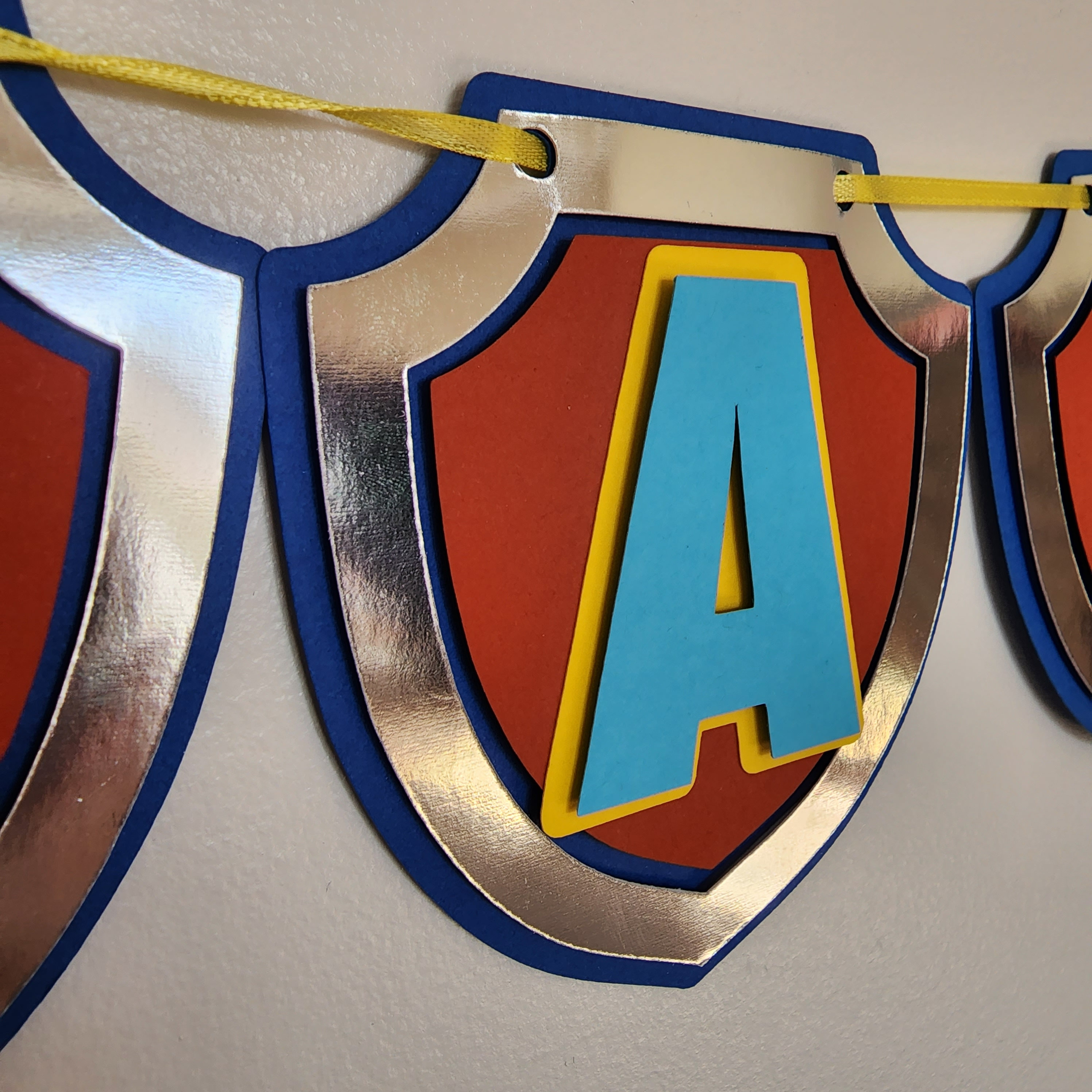 Puppy Rescue Birthday Banner, Dog Paw Party Theme, Dog Rescue, Puppy ...